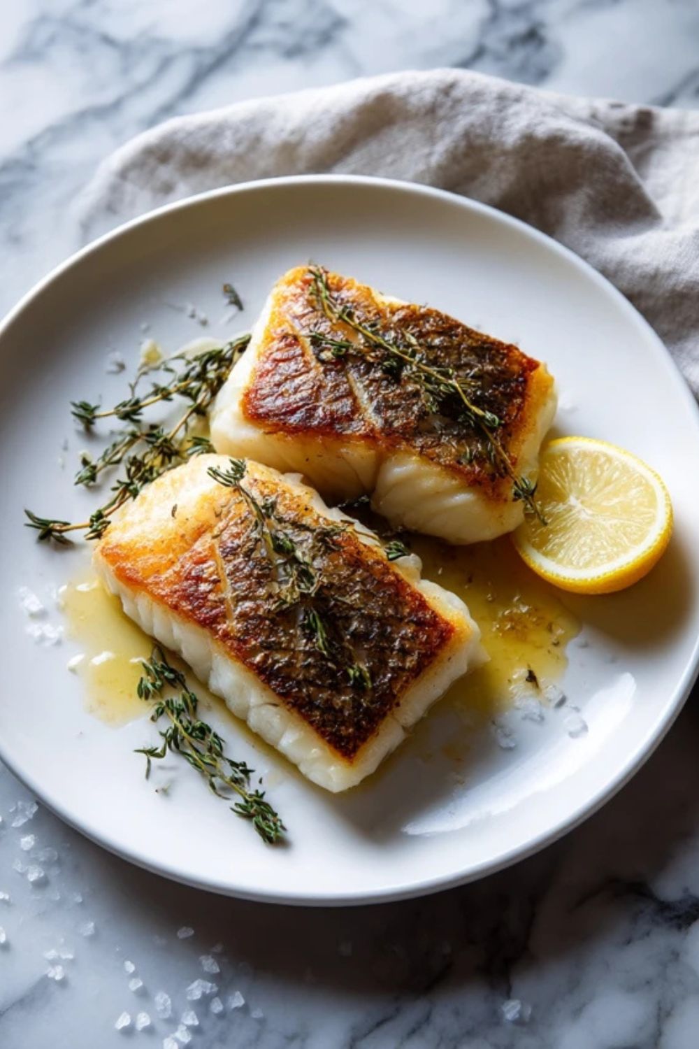 Gordon Ramsay Pan Seared Sea Bass Recipe (Crispy Skin)