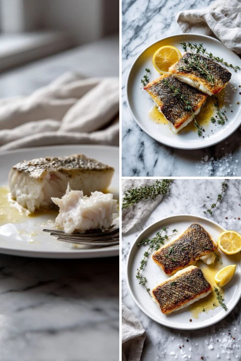 Gordon Ramsay Pan Seared Sea Bass Recipe (Crispy Skin)